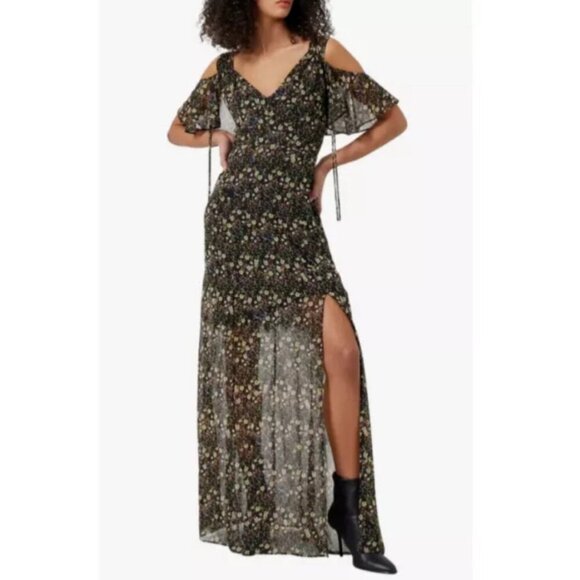 French Connection | Dresses | Nwt French Connection Hallie Dark Floral ...